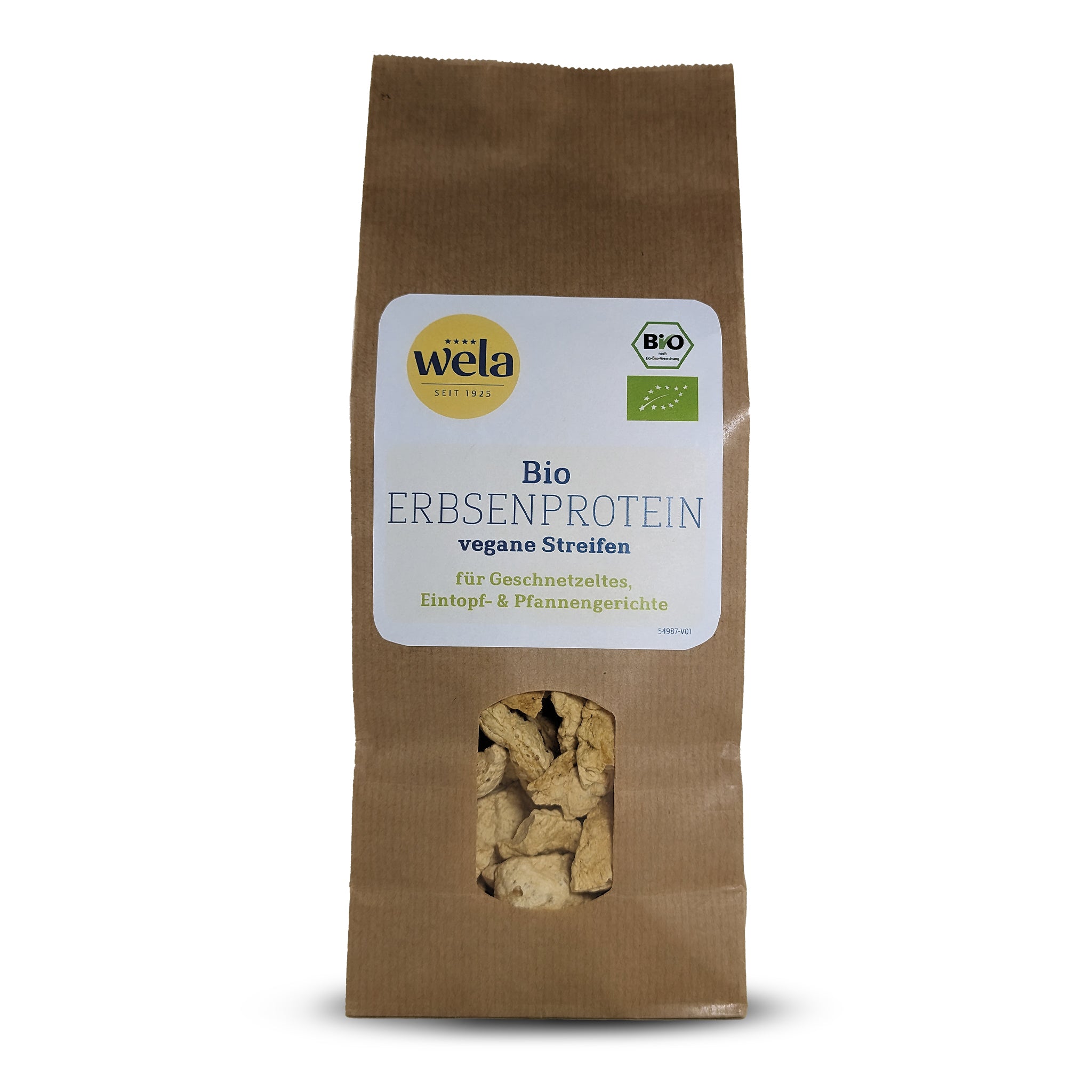 Wela Bio Erbsenprotein - vegane Streifen – Wela-Trognitz Fritz Busch ...